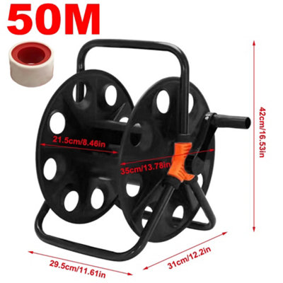 1pc Portable Hose Reel Standing Garden Water Pipe Rust Proof Water Pipe ...