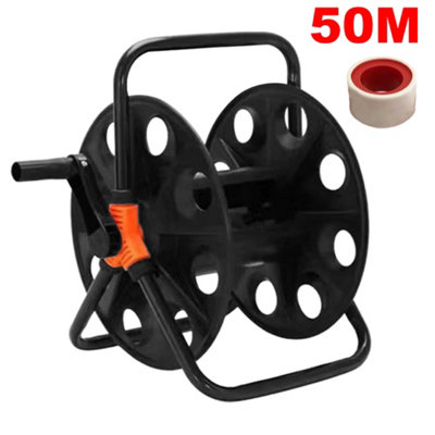 1pc Portable Hose Reel Standing Garden Water Pipe Rust Proof Water Pipe ...