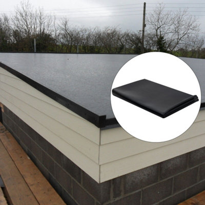 1Pc Rubber EPDM Membrane Waterproof Underlayment Sheet 1x3m