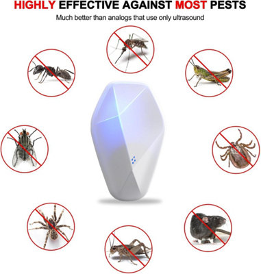 1PCS ELECTRIC INSECT REPELLER FOR INDOOR USE PEST CONTROL DEVICE FOR ...