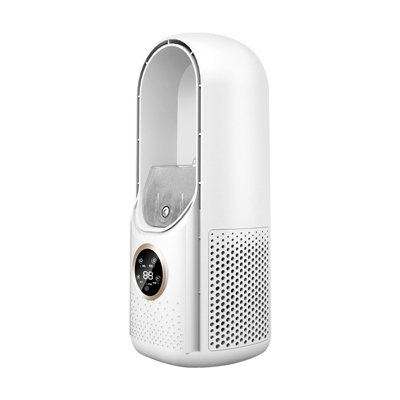 1pcs White Mini desktop cooler office refrigeration humidification fan ...