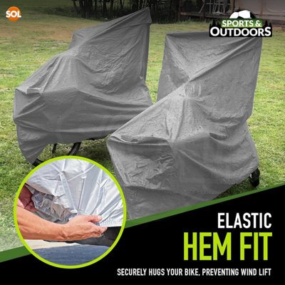 1PK UNIVERSAL BICYCLE COVER WITH ELASTIC BAND, WATERPROOF UV AND DUST ...