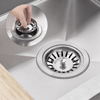 1set Kitchen Sink Waste Kit with Overflow Pipes Wash Basin Overflow ...