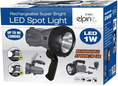 1w 90 Lumens Bright Light Led Torch Spotlight Portable Flashlight