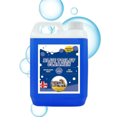 1x 2.5L Powerful Blue Disinfectant For Portable Toilets & Motor Homes ...