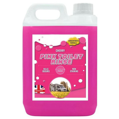 1x 2.5L Powerful Pink Disinfectant For Portable Toilets & Motor Homes ...