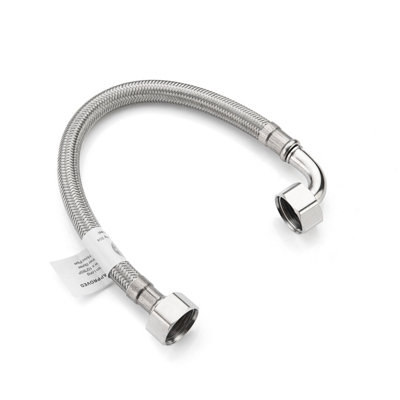 1x Home Range 1/2" ELBOW (Angled) x 1/2" BSP (300mm long) WRAS Approved ...