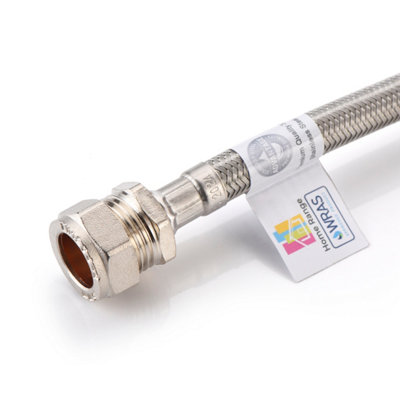 1x Home Range 15mm Compression x 1/2" BSP (200mm long) WRAS APPROVED ...
