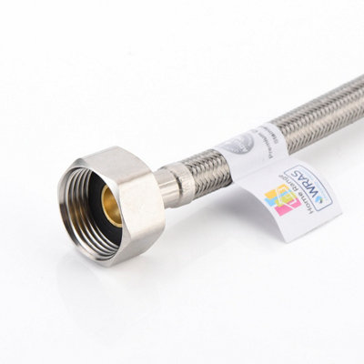 1x Home Range 15mm Compression x 1/2" BSP (200mm long) WRAS APPROVED ...