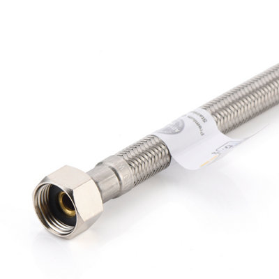 1x Home Range 3/8" x 3/8" BSP (500mm long) WRAS APPROVED Flexible Tap ...