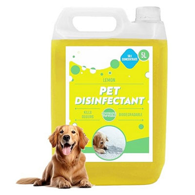 1x Lemon 5L Powerful Concentrated Disinfectant Breaks Down Unwanted ...
