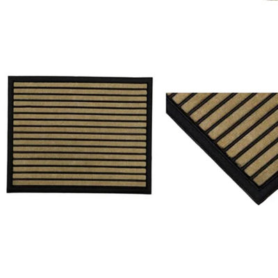 1x Stirped Super Absorbent 40x60cm Long Lasting Scraper Non-Slip Door ...