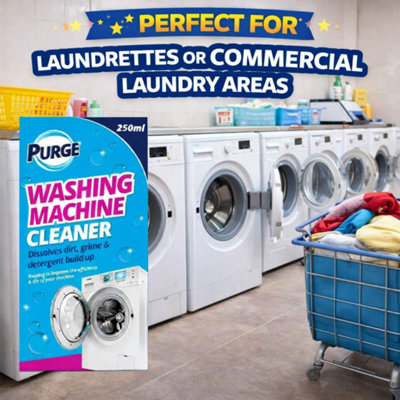 1x Washing Machine Cleaner 250ml Deep Clean Formula Removes Limescale ...