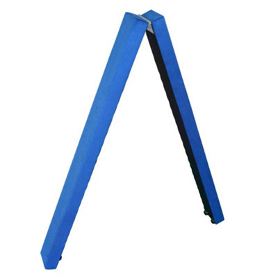 2.1M Folding Gymnastic Beam, Portable Floor Balance Beam Blue