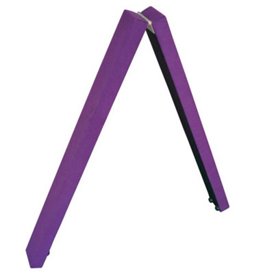 2.1M Folding Gymnastic Beam, Portable Floor Balance Beam Purple