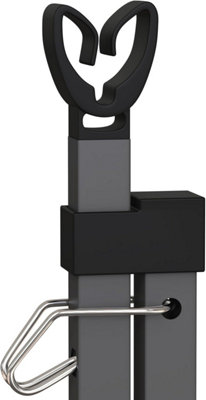 2.2M Extra Heavy Duty Washing Line Prop Pole Outdoor Galvanised ...