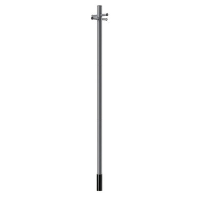 2.4m Washing Line Post Extendable Clothes Drying Pole with Ground ...