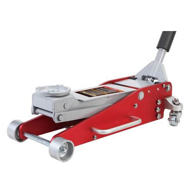 2.5 Tonne Lightweight Aluminium Chassis Racing Trolley Jack Heavy Duty ...