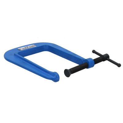 2" (50mm) Deep Throat (3-1/2") G Clamp Grip Holder Clamp Vice Clamping ...