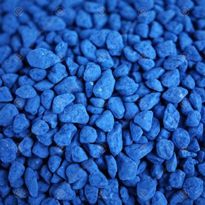 2.5L Dark Blue Coloured Aquatic Gravel Natural Aquarium Fish Stone ...
