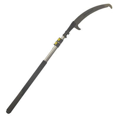 2.5m Tree Branch Cutting Saw Extending Pruner Telescopic Aluminium Pole ...
