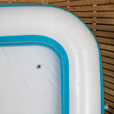 2.6m x 1.7m Jumbo Rectangular Inflatable Garden Paddling Water Pool
