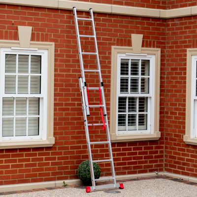 2.90M HOME MASTER 2 SECTION EXTENSION LADDER