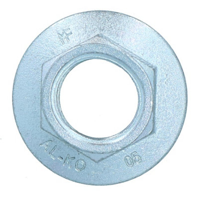 2 Alko Knott Axle Axles Trailer Brake Drum Hub Nut One Shot 24mm x 2 ...