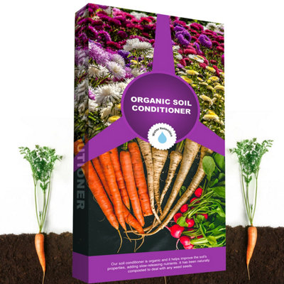 2 Bags (120 Litres) Organic Soil Conditioner Compost Bags Ideal For ...