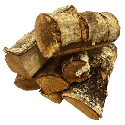 2 Bags 44L Easy To Light & Ready To Burn Firewood Logs For Outdoor Open ...