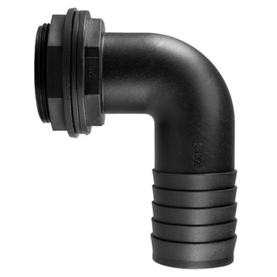 2" barb Water butt/rain barrel/water storage tank overflow hosetail ...