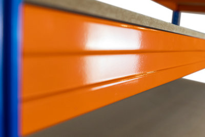 2 Bays of 4 Tier ULTRA HEAVY DUTY Storage Racking 1800h x 1800w x 600d ...