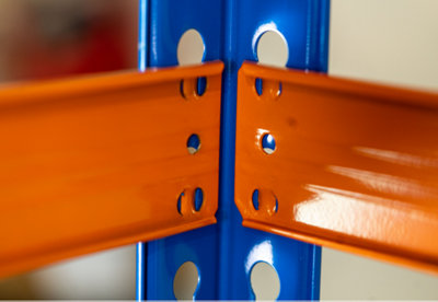 2 Bays of 5 Tier Extra Heavy Duty Storage Racking 1800h x 1200w x 600d ...