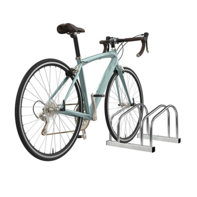 2 BIKE STAND RACK FLOOR & WALL MOUNT BICYCLE PARKING FOR INDOOR/OUTDOOR USE