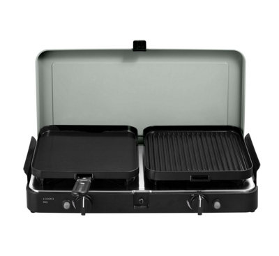 2 Cook 3 Pro Deluxe QR Portable Camping Stove