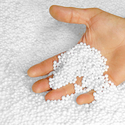 2 Cubic Ft Extra Top Up Booster Refill White Polystyrene Bead Filling Balls