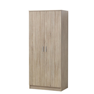 2 Door Double Wardrobe In Sonoma Oak