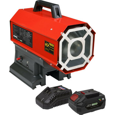 2-in-1 Cordless / Corded Space Warmer Propane Heater Kit - 30000 to ...