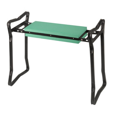 2-in-1 Folding Garden Kneeler or Seat - Foldable Garden or DIY Kneeling ...