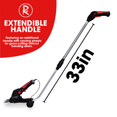Long handle cordless grass shears store