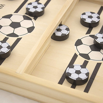 2-in-1 Portable Board Game Set, Fast Sling Puck Game & Snakes and ...