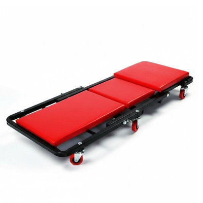 2 In 1 Workshop Creeper Board Mechanics Creeper Trolley Heavy Duty Comfy