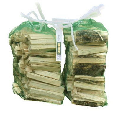 2 Nets of Maxchips High Quality Kindling. Kiln Dried. Great for Stoves ...