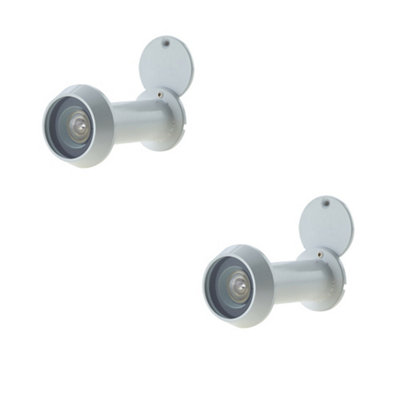 2 PACK 180 Degree Door Viewers for 35-55mm Doors with Intumescent ...