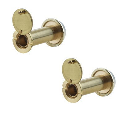 2 PACK 180 Degree Door Viewers for 35-55mm Doors with Intumescent ...