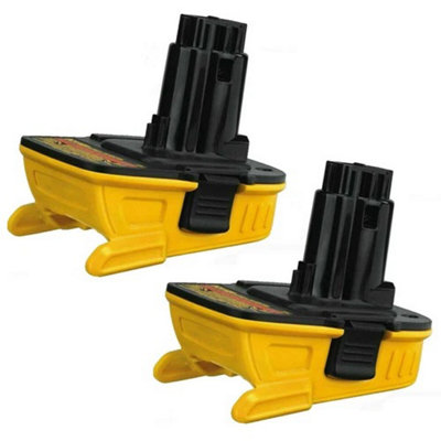 2 Pack 18V to 20V Battery Adapter Converter for Cordless Tools