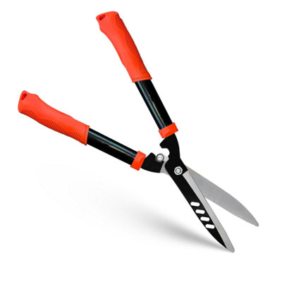 2 Pack 21 inch hedge shears with 10 inch carbon steel blades heavy duty ...