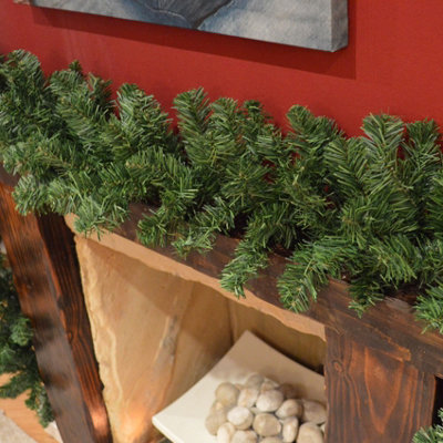 2 Pack 270cm (9ft) x 20cm Imperial Pine Christmas Garland Decoration ...