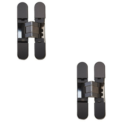 2 PACK - 3D Adjustable Concealed Cabinet Hinge - 180 Degree Opening ...