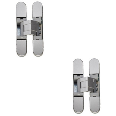 2 PACK - 3D Adjustable Concealed Cabinet Hinge - 180 Degree Opening ...